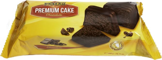 Quickbury Premium súkkulaðikaka 400 g - Heimkaup.is